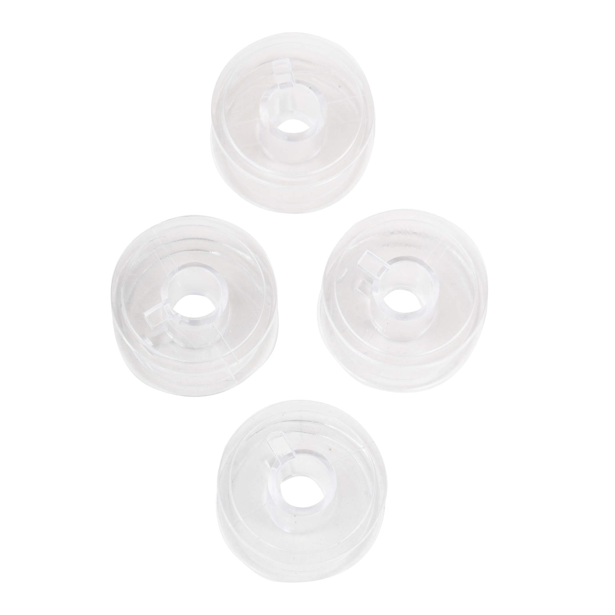 SINGER Bobbins Class 15 Transparent Plastic Bobbins – Replacement Bobbins for Sewing Machine, Sewing Machine Bobbins, Sewing Machine Accessories, 12ct