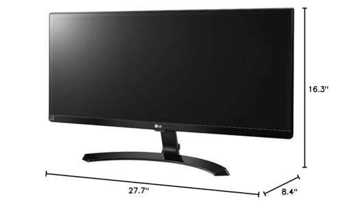 LG 29UM59A-P 29" UltraWide Full HD IPS LED FreeSync Monitor 2580 x 1080 21:9 Bundle with Deco Gear Wired Gaming Mouse and Deco Gear Large Extended Pro Gaming Mouse Pad