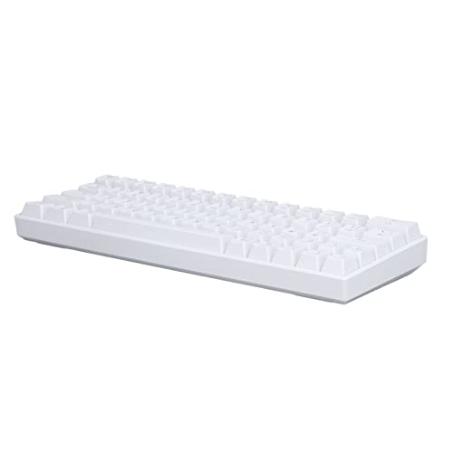 Jopwkuin Computer Keyboard, RGB Long Battery Life Mechanical Gaming Keyboard 64 Keys for Office for Home for Gaming(Linear Action Switch)