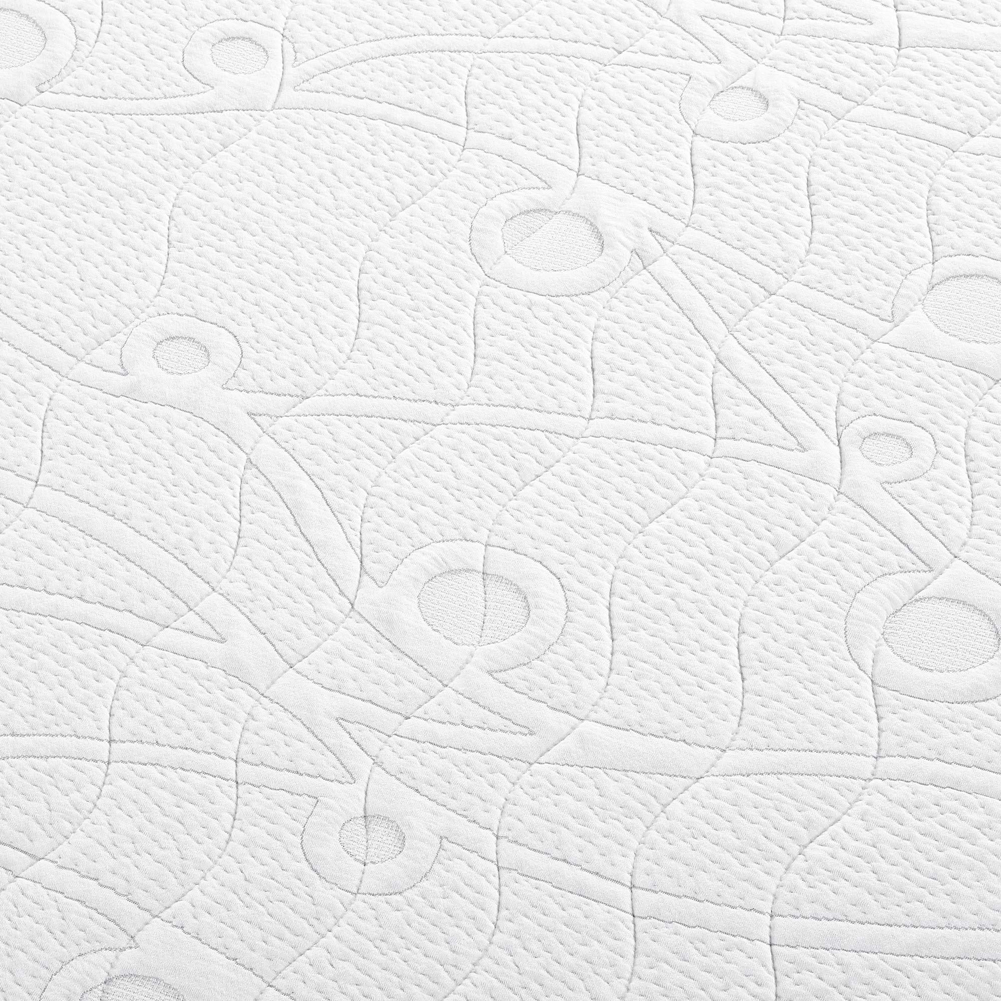 SLEEPLACE 10 Inch Encased Coil Hybrid Spring Mattress OM02 (Queen)