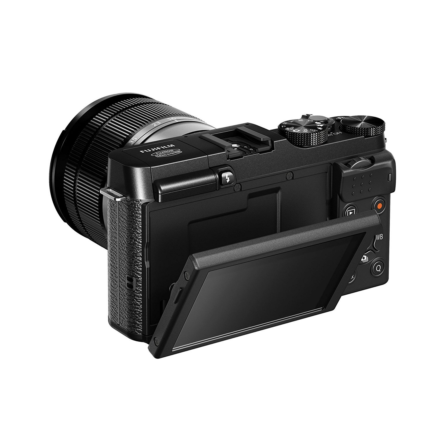 Fujifilm X-M1 Compact System 16MP Digital Camera Kit with 16-50mm Lens and 3-Inch LCD Screen (Black)