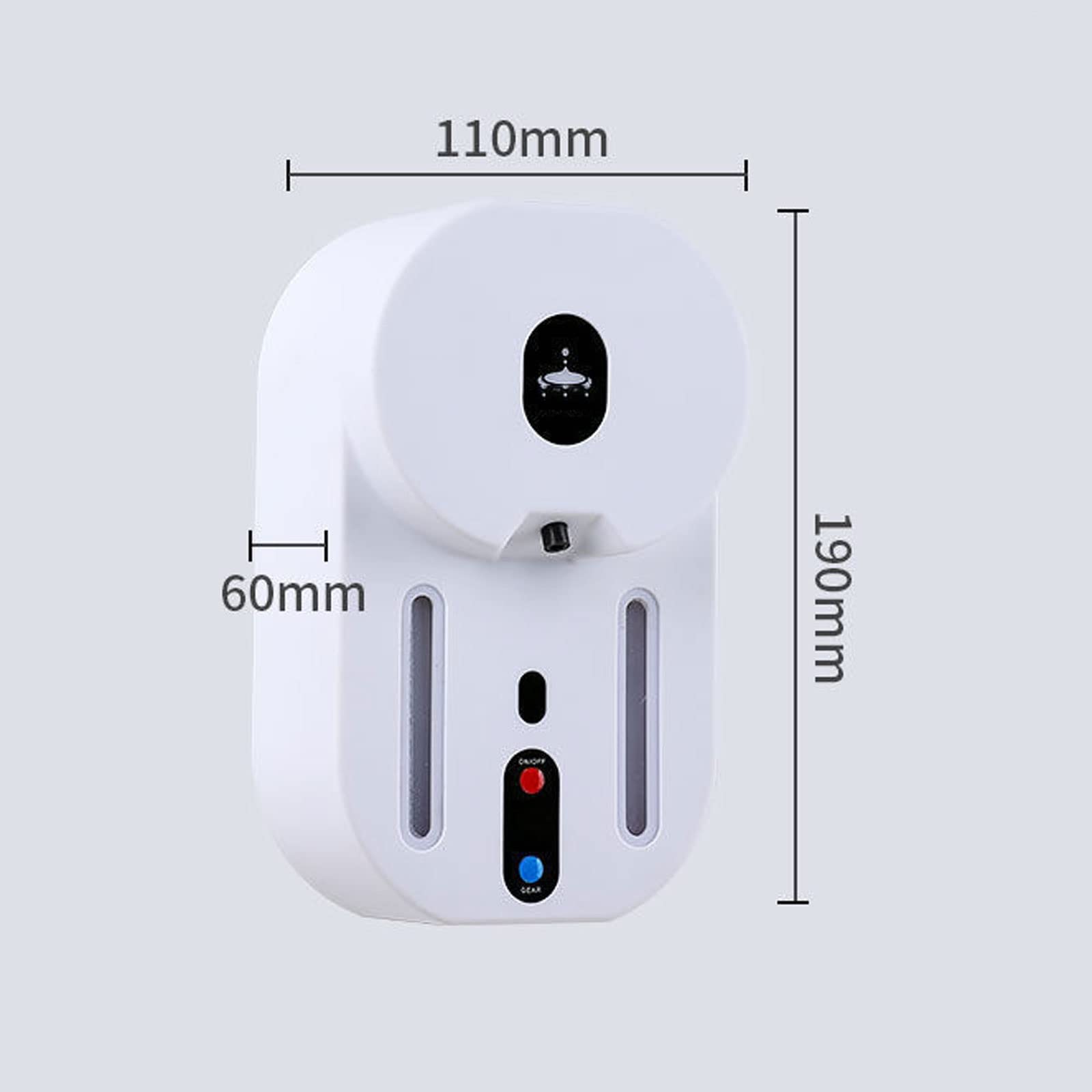 FEEGAR 600ml Touchless Automatic Sensor Foam Soap Dispenser Hand Liquid Gel Alcohol Spray Wall Mounted Bathroom Accessories Hand Soap Dispenser