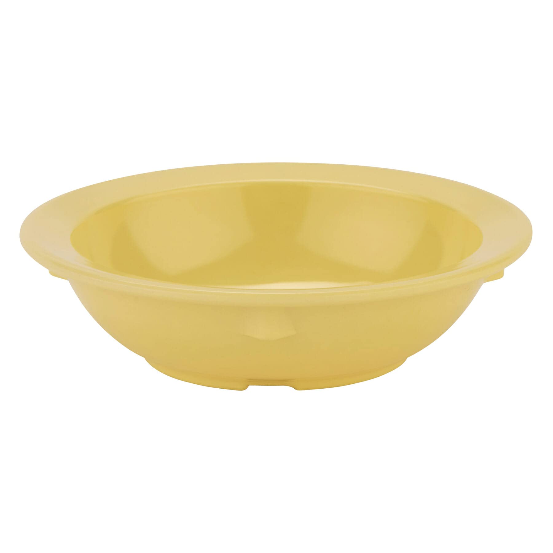 G.E.T. DN-335-Y Yellow 3.5 oz. Rimmed Bowl (Pack of 12)