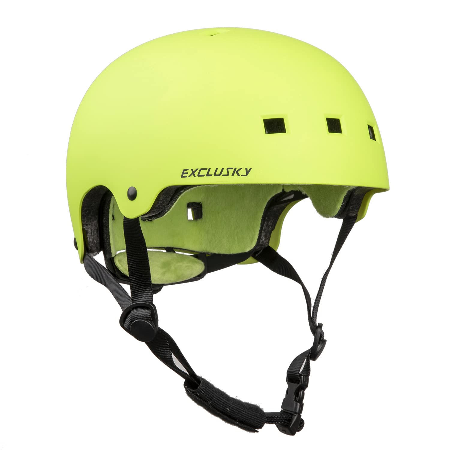 Exclusky Skateboard Bike Helmet โ Dual Certified โ Youth Adults Helmet for Bicycle Skating Roller Skates Scooter Longboard