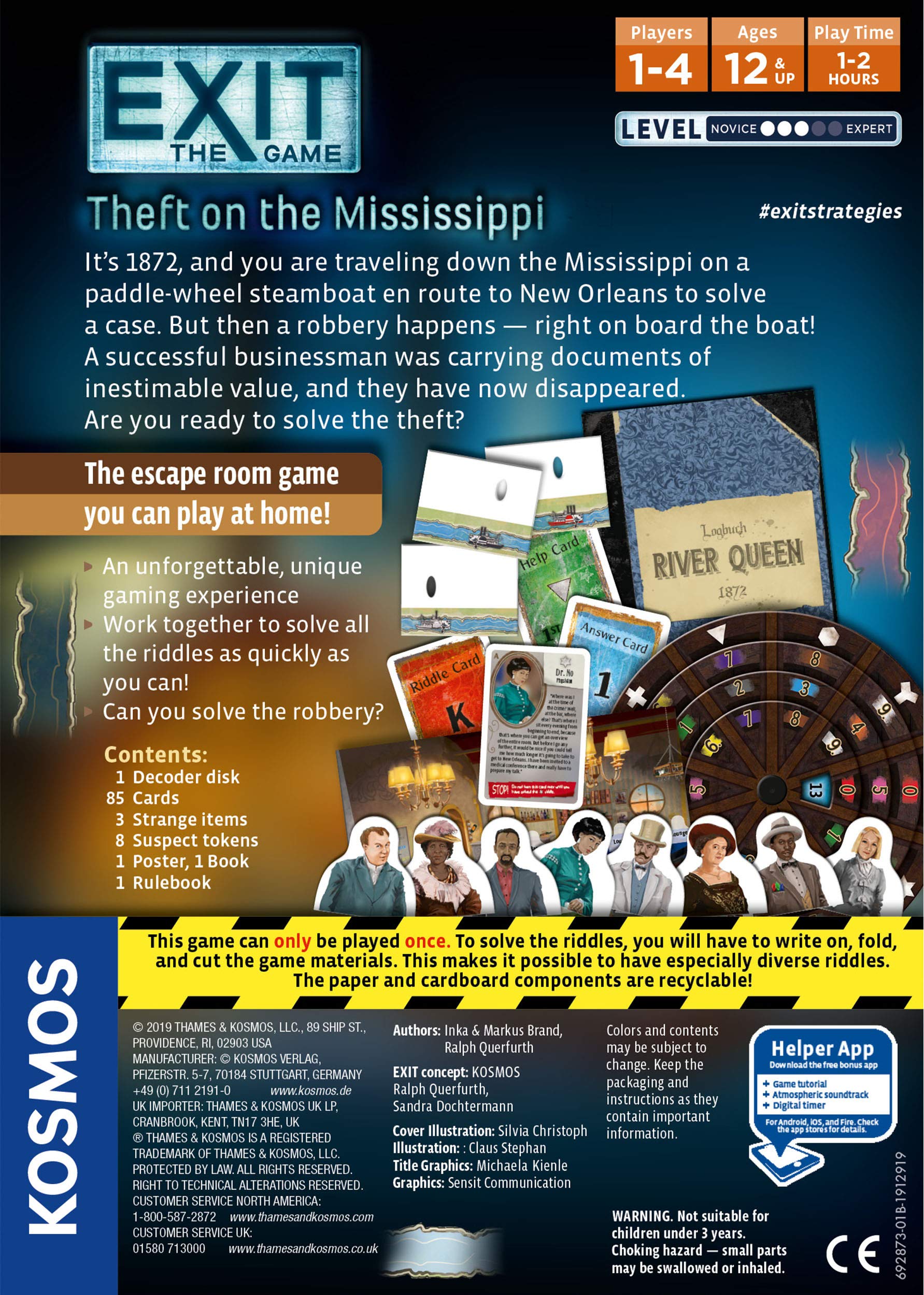 Exit Bundle of 2: Theft on The Mississippi and The Stormy Flight