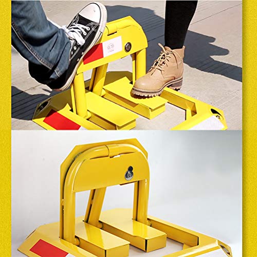 Parking Bollards with Lock,Private Car Parking Latch Space Lock,Easy Installation,Car Park Driveway Guard Saver,Protect Your Parking Space