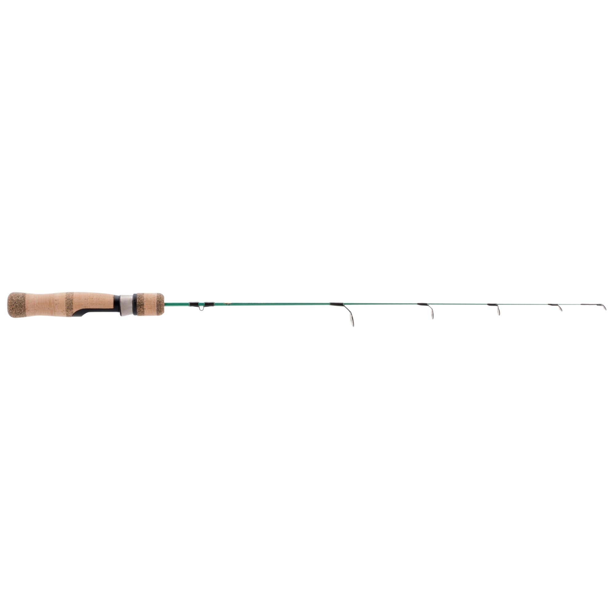 Fenwick Elite Tech Ice Fishing Spinning Rod Blue, Cork, 27" - Medium Light - 1pc