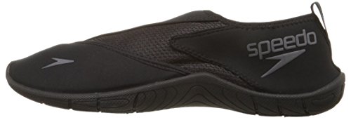 Speedo mens Surfwalker Pro 3.0 athletic water shoes, Speedo Black, 14 US