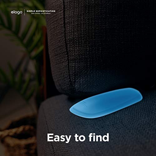 elago Silicone Remote Case Compatible with PlayStation 5 Media Remote Cover [Nightglow Blue] - Durable Silicone Construction, Slim and Ergonomic Design, Drop Protection