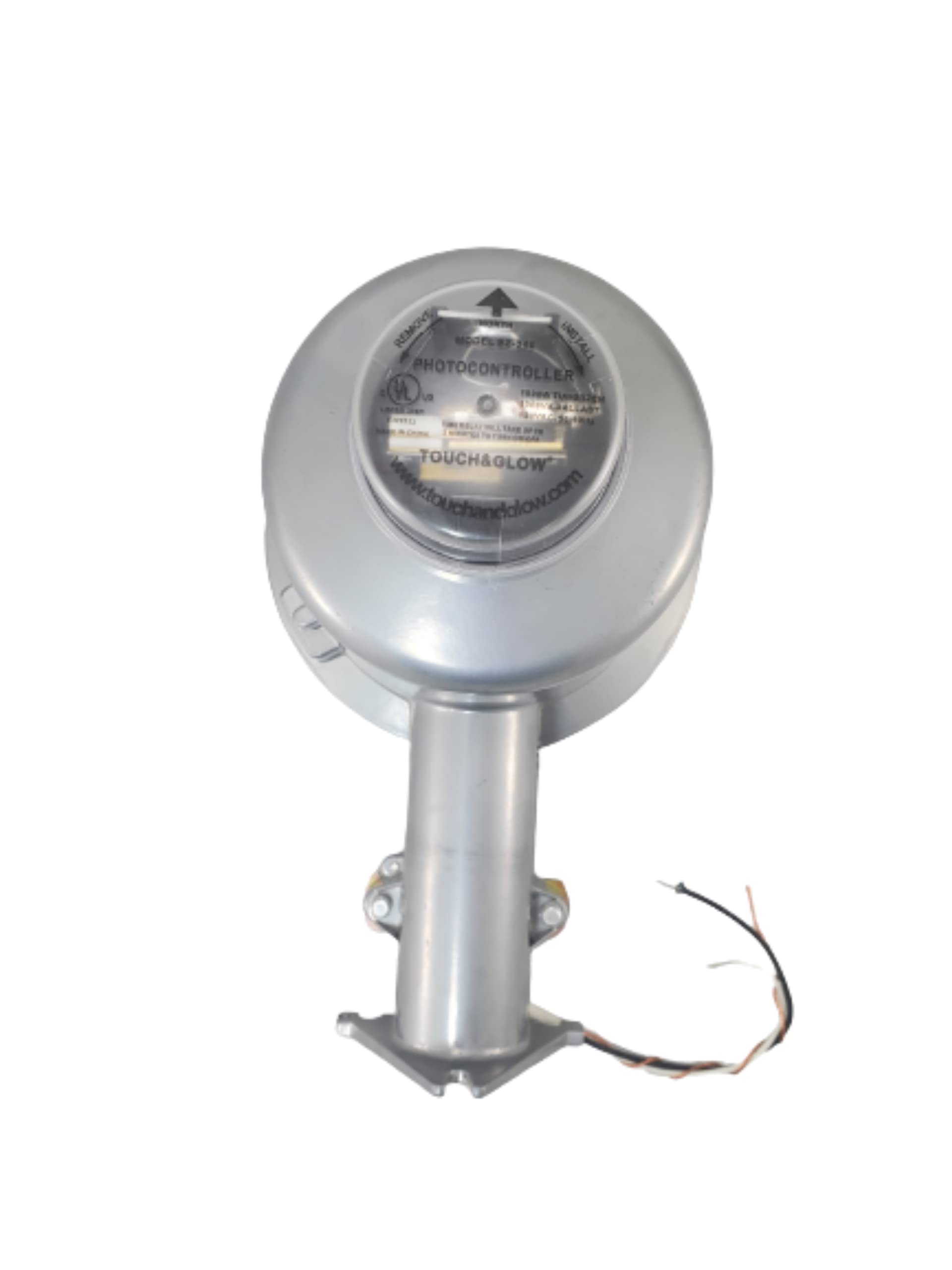 Touch & Glow Security Area Light β Ultra Bright Dusk to Dawn High-Pressure Fluorescent Light with Photocell for Outdoor Safety | Heavy Duty Wall Mount, EZ-FLA
