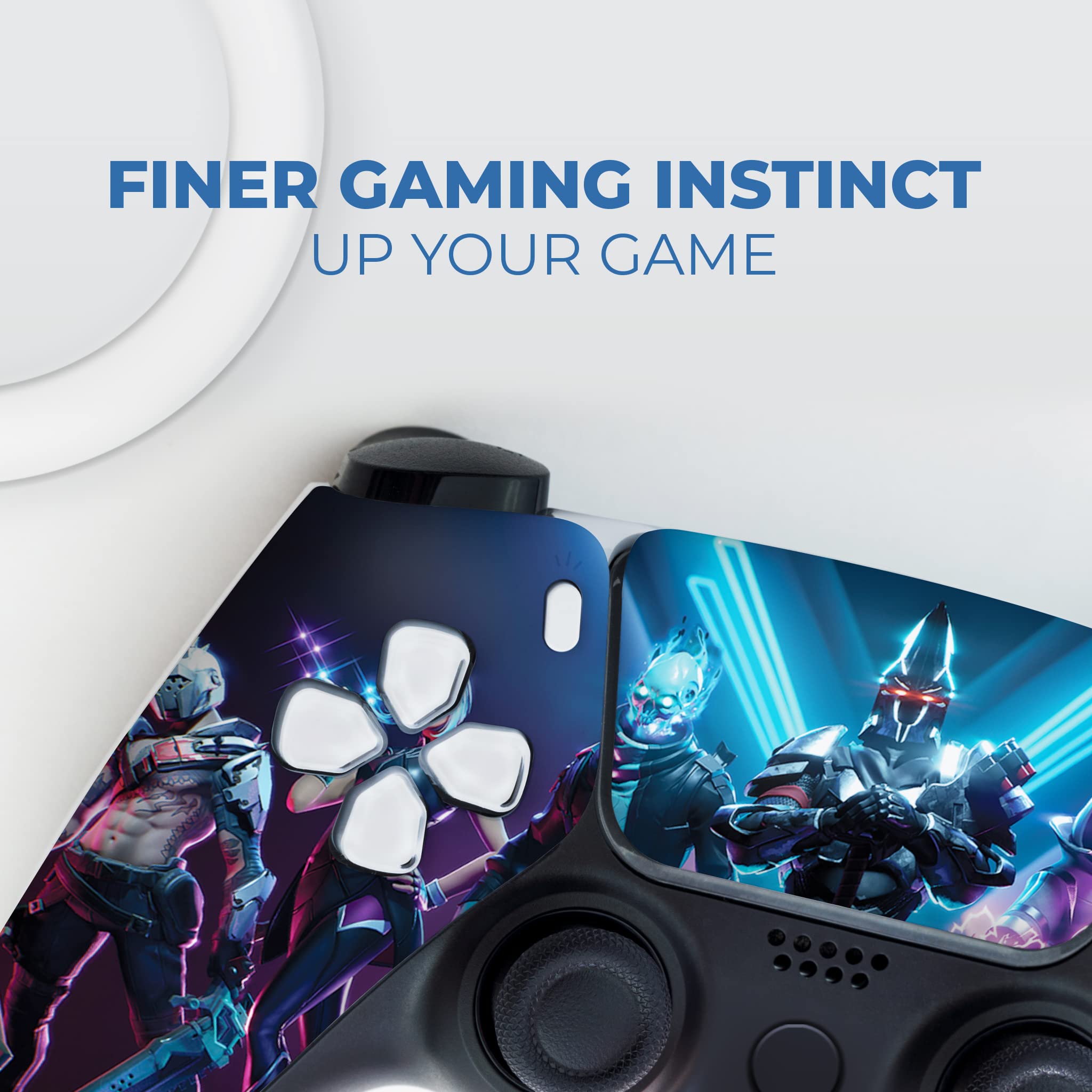 Dyeport Original Modded PS-5 Controller compatible with Play-Station 5 Console | Custom PS-5 Wireless Controller | Printed in USA with Advanced HYDROGRAPHIC Technology (NOT JUST A SKIN or DECAL)