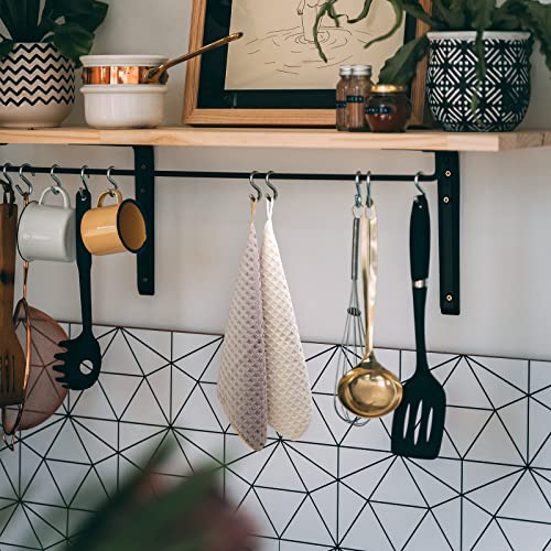 VMVN Kitchen Towels Dish Towels,Dish Cloths for Washing Dishes,Kitchen Towels and Dishcloths Sets,Ultra Soft Absorbent Cleaning Rags 12โx12โ,Tea Towels and Bar Towels