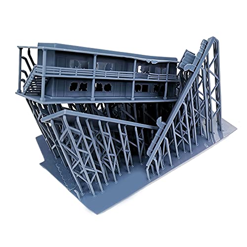 Outland Models Railway Scenery Structure Abandoned Motel 1:160 N Scale