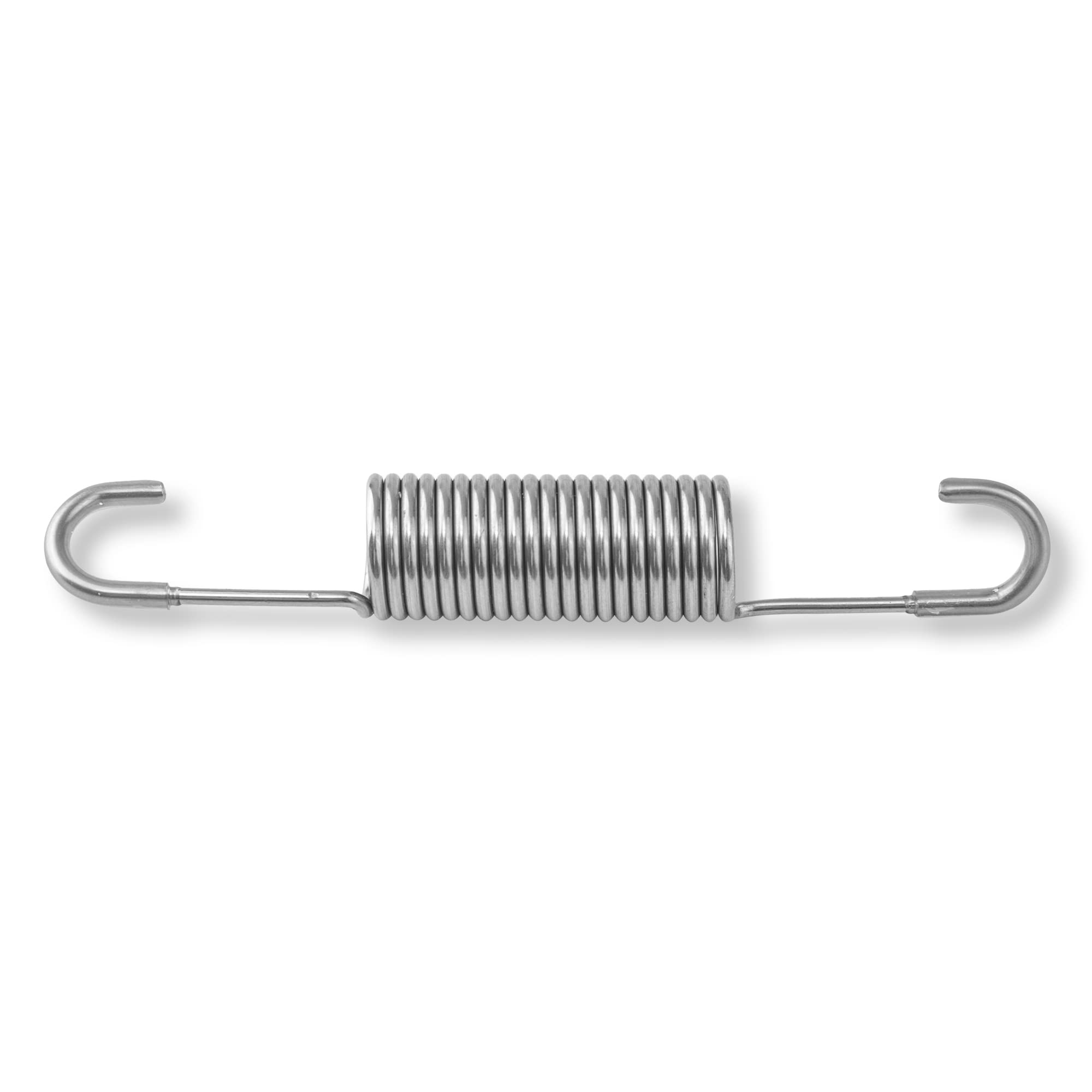 GNPADR GUPO 4-5/8 inch (2Pcs) Stainless Steel Recliner Sofa Chair Mechanism Stretch Spring Replacement -Long Neck Hook Style