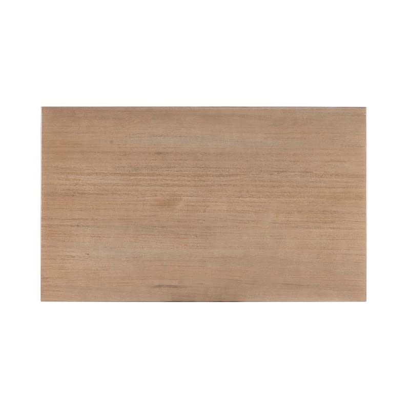 Linon Jordan Wood Dining Table in Washed Gray