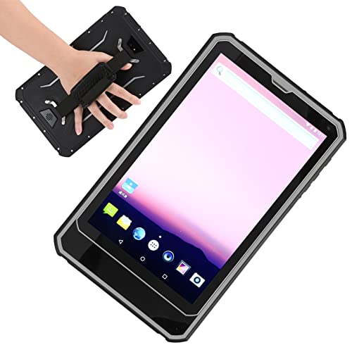 LBEC 10.1in Tablet, Rugged Tablet IP68 Waterproof 100240V 4GB RAM 128GB ROM Rear Camera 13.0MP AF for Warehouse for Industrial (US Plug)
