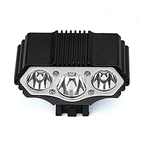 Dianli 12000 Lm 3 x XML T6 LED 3 Modes Bicycle Lamp Bike Light Headlight Cycling Torch Bike Accessory Set Lightweight Durable Easy to Installation DIY Decoration Pain Relief