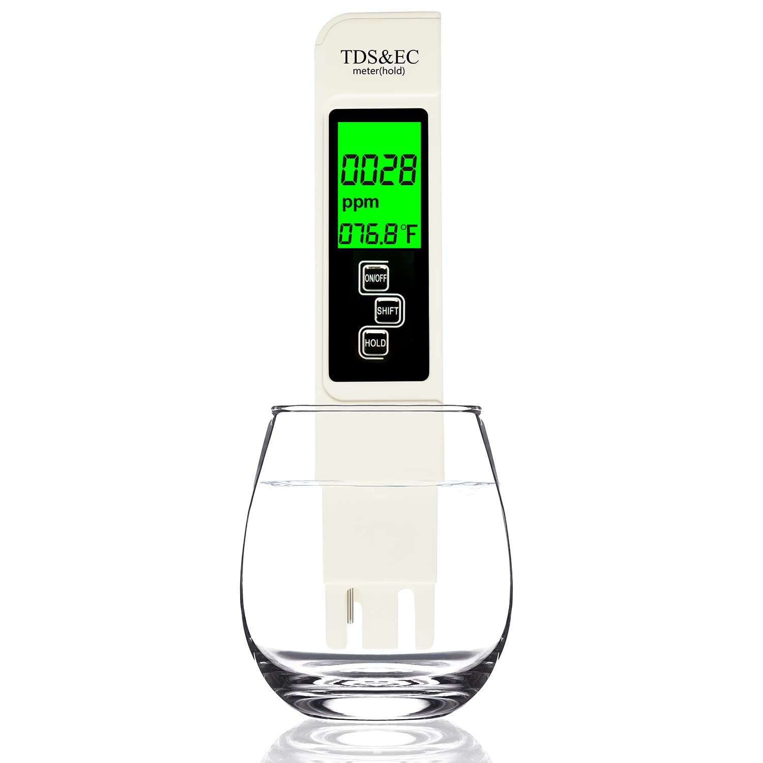 Hofun Water Tester Meter,Pool Water Test Kits with 3 functions for TDS, EC & Temp