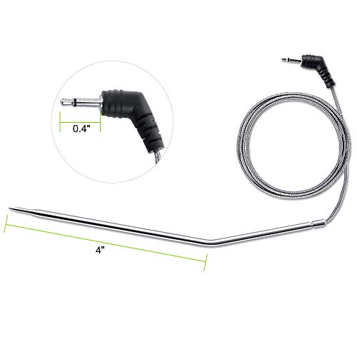 Official ThermoPro Stainless Steel Probe Replacement Stainless Meat Probe for TP06S, TP07, TP610, TP16, TP16S