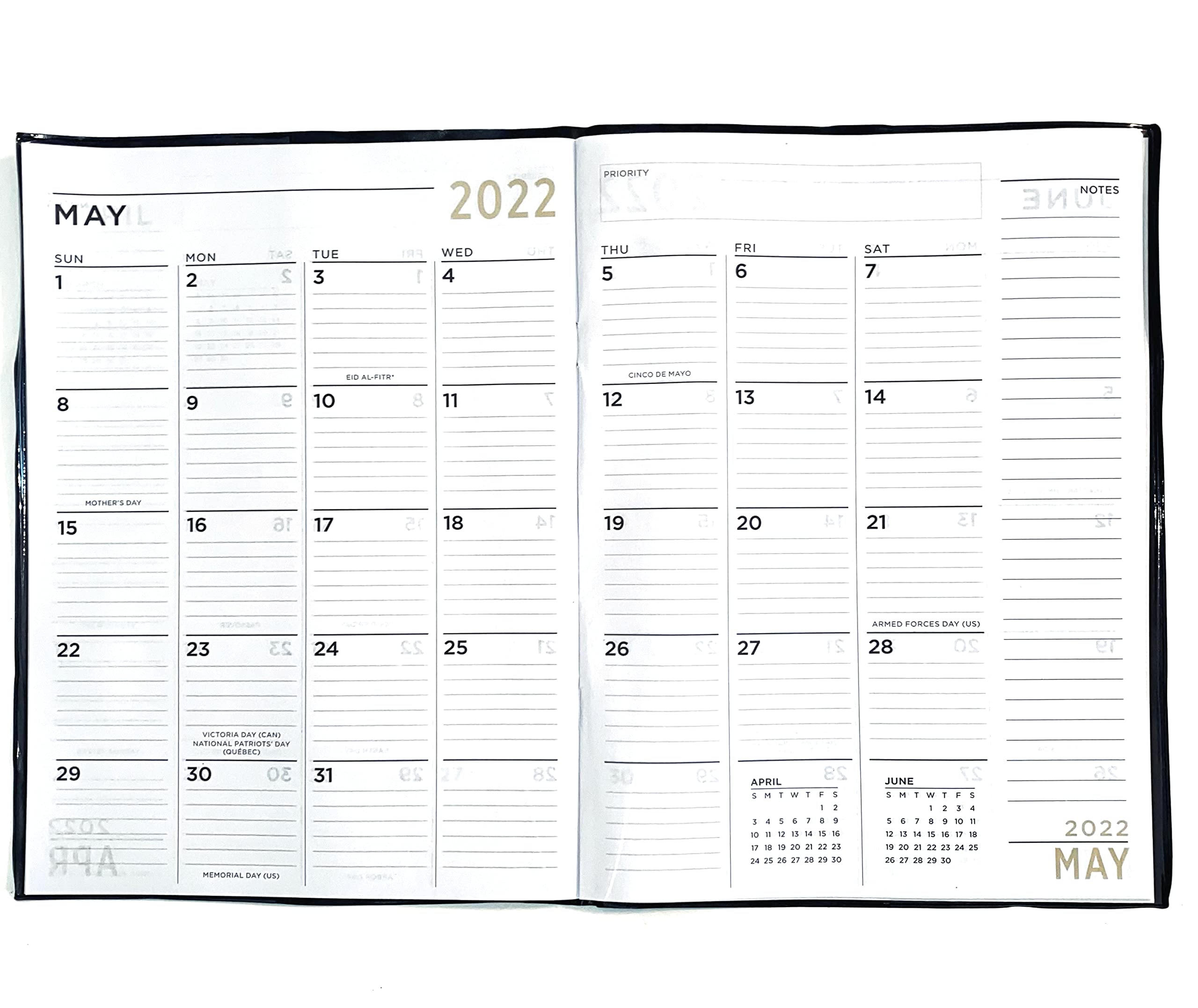 DTSC IMPORTS 2022 Monthly Planner - 2022 Planner, 7.25*10.5inch,Jan2022-Dec2022,12-Month Planner, Monthly Planner 2022, Planner 2022 (PINK) 3322022104