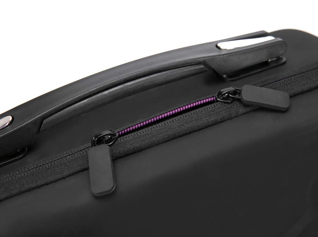 Toxz Waterproof Portable Storage Bag Carry Case for DJI Mavic 2 & Smart Controller,High-Density EVA and PU Material,Foam Protect,Padded Shoulder Strap,Large Capacity