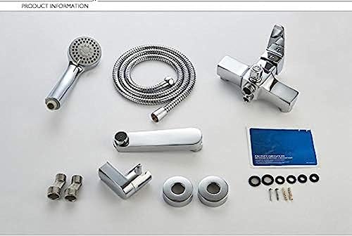 Kitchen Taps Classic Bathtub Faucet Bathing Shower Bathroom Wall Mounted Bath Faucet Set Mixer Hot And Cold Water Single Handle