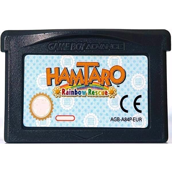 Hamtaro Rainbow Rescue Cartridge Card Game Boy Advance GBA SP NDS NDSL English