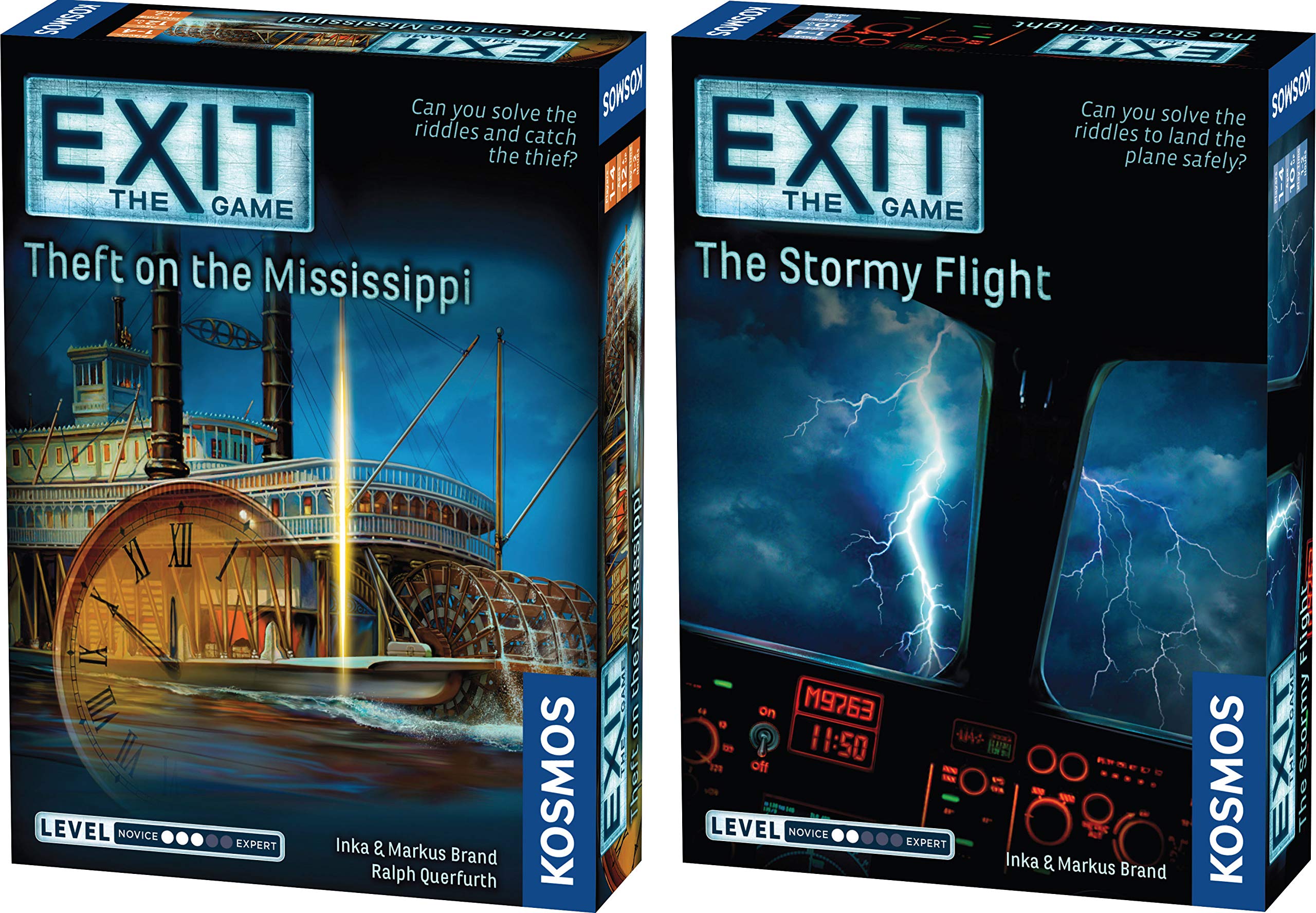 Exit Bundle of 2: Theft on The Mississippi and The Stormy Flight