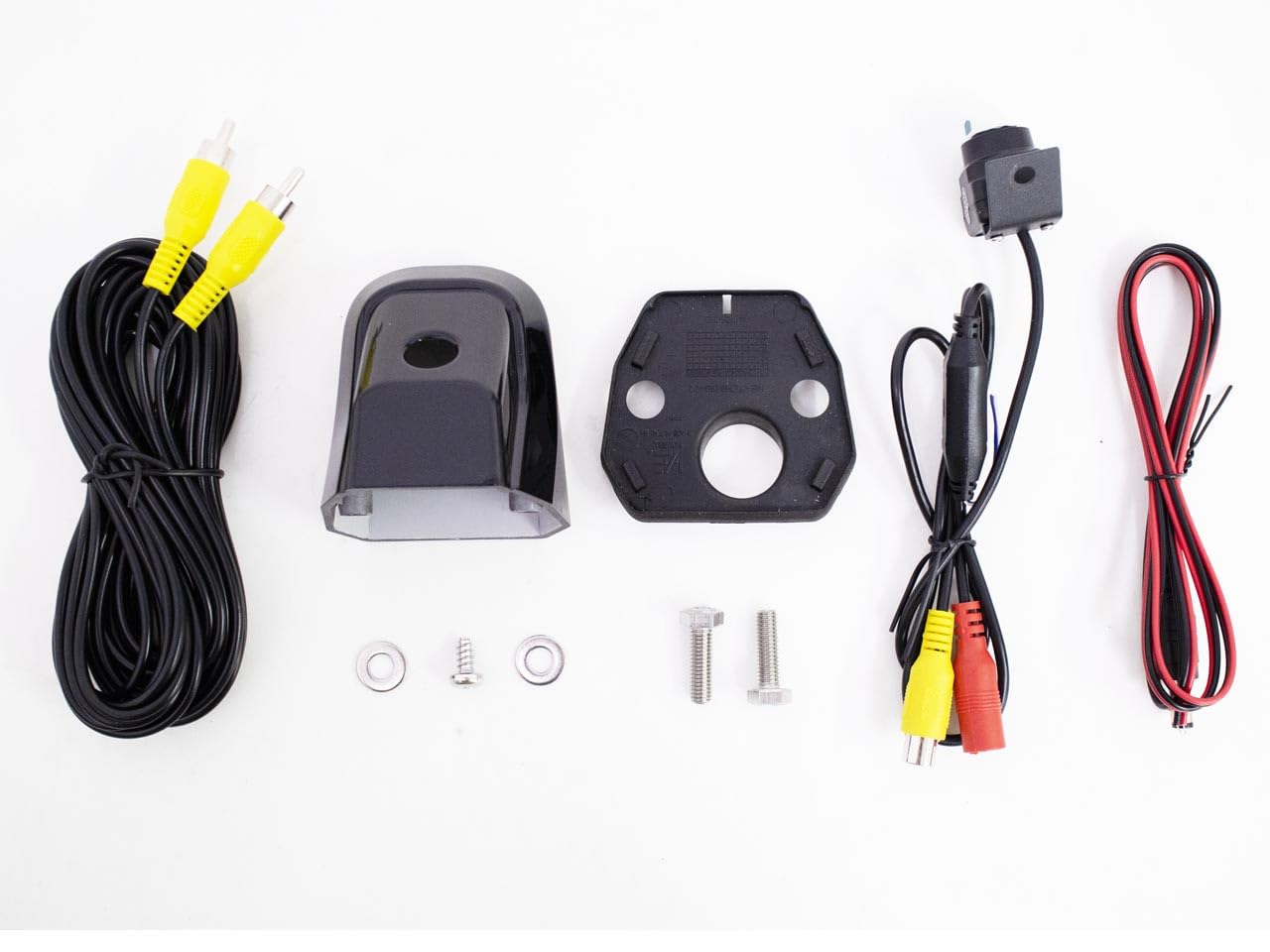 Exterior Accessories - Rear View Reversing Backup Camera W/Housing + Camera + Cables Harness Kit Compatible with Mercedes Benz G Class W463 Models - Black 3 in 1