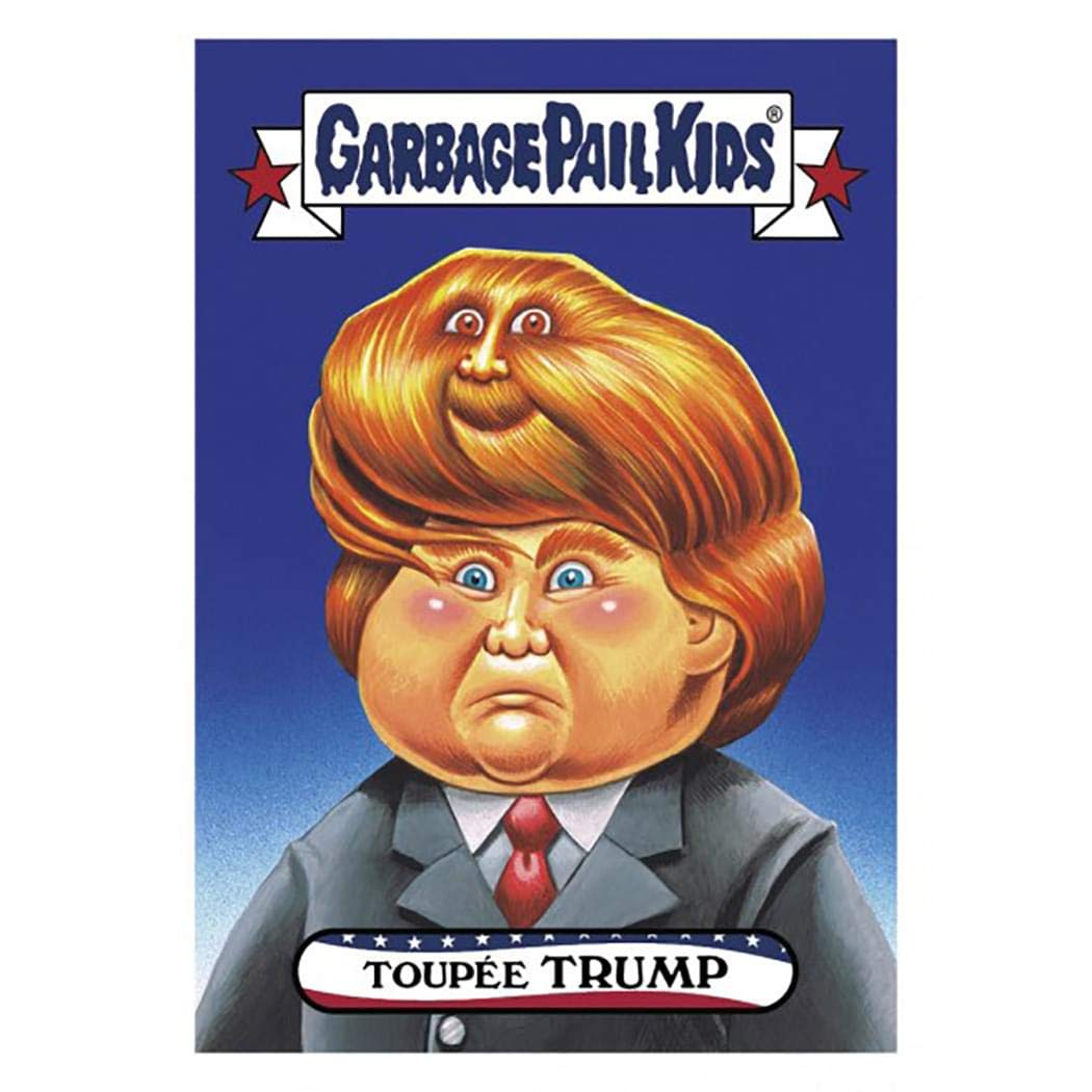 Toynk Garbage Pail Kids Disg-Race To The White House Toupee Trump #29