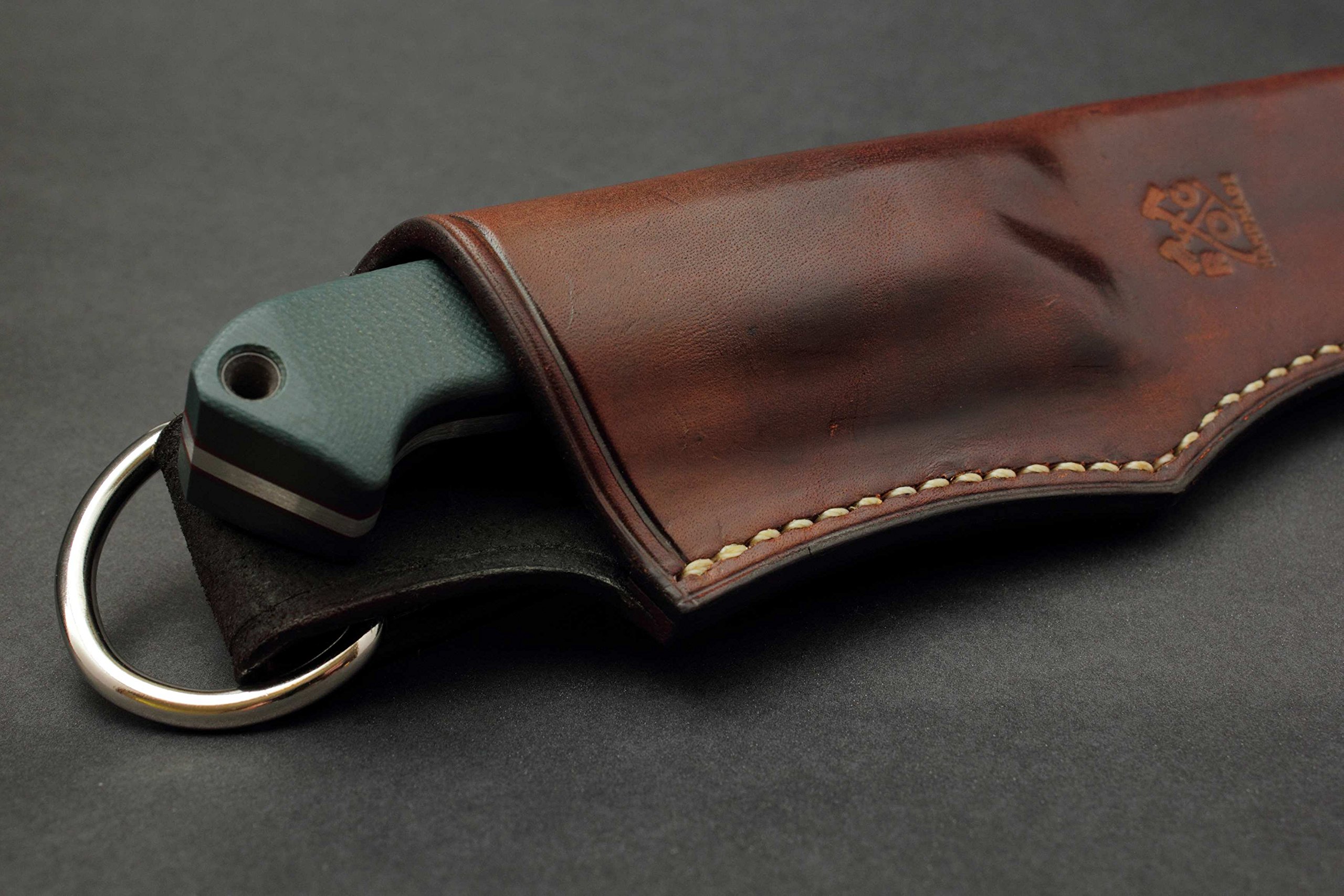 Sheath/Cover/Holster for the Benchmade Bushcrafter 162 - Handmade Custom Leather