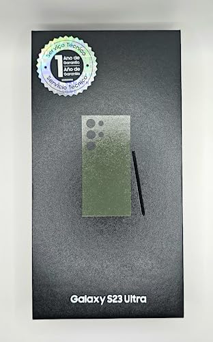 Samsung Galaxy S23 Ultra 5G SM-S918B/DS Dual SIM 256GB ROM 8GB RAM GSM Factory Unlocked Global Model (Mobile Cell Phone) (Phantom Green)