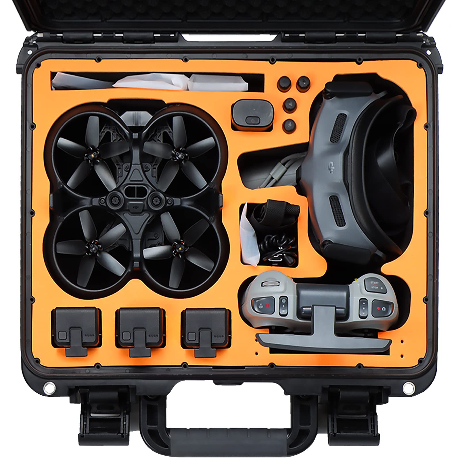 Hard Case for DJI Avata Pro Combo (DJI Goggles 2 / Goggles V2),Waterproof Carrying Case for DJI FPV Newest Drone