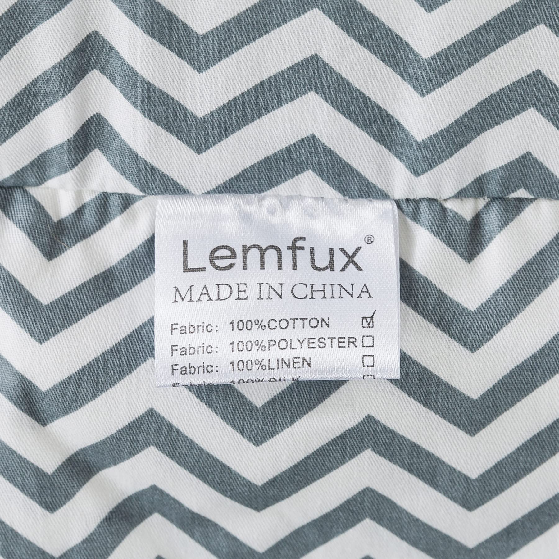 Lemfux Maternity Belly Double Wedge Pillows for Pregnant Women Sleeping, Small Adjustable Striped Pregnancy Pillow for Back Support, 100% Cotton, Ultra Comfortable, for Side Sleeper