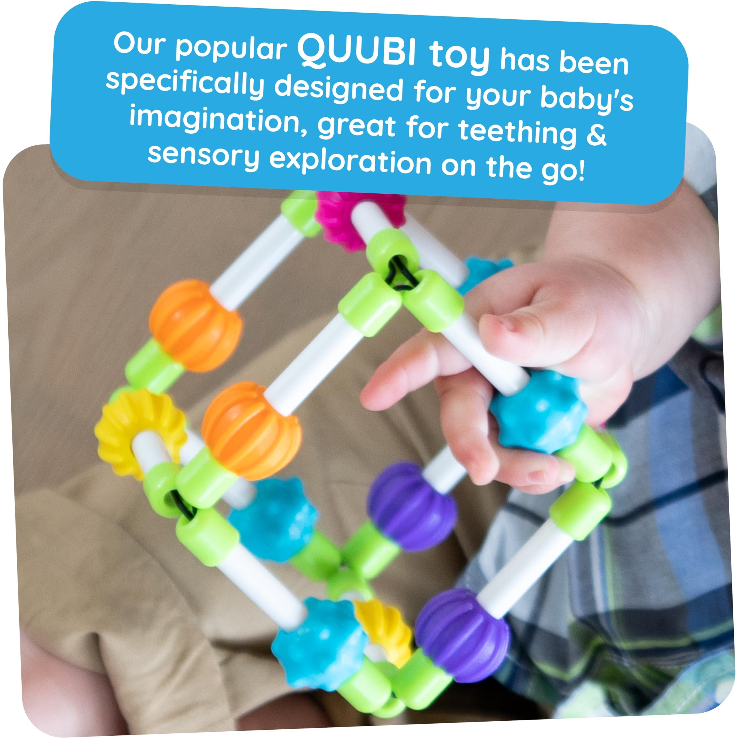 Fat Brain Toys Quubi Baby Toys & Gifts for Ages 1 to 2