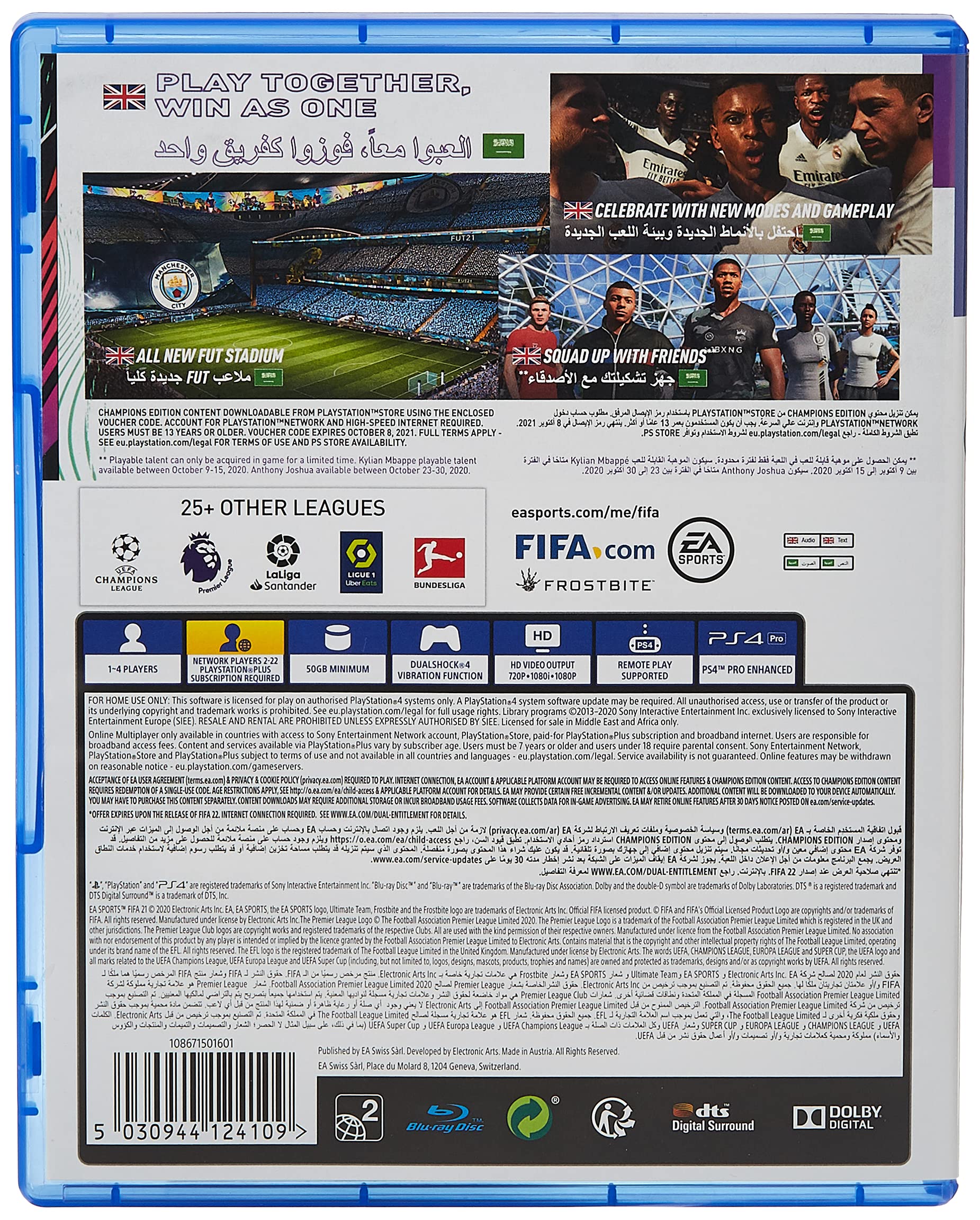 FIFA 21 Champions Edition - PlayStation 4
