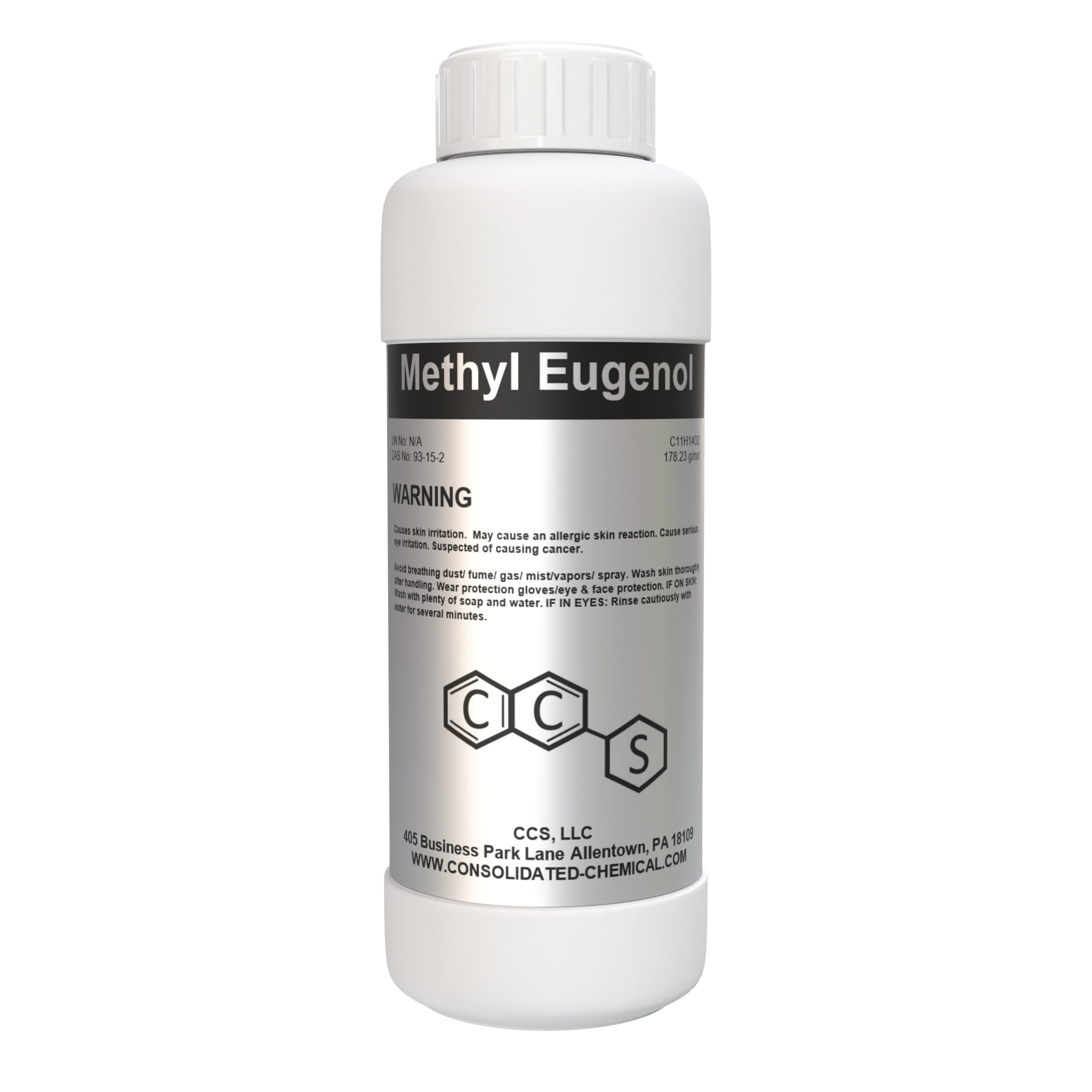 Methyl Eugenol High Purity Aroma Compound 100ml (3.3 fl oz)