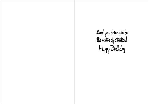 RSVP Birthday Card: Pack of Golden Labrador Puppies,Lime,5" x 7",GC-B6567A