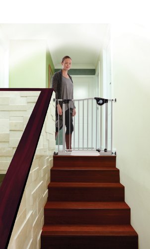 Dreambaby Watch-The-Step Baby Gate Ramp - Compatible with Most Pressured Mounted Gates - White - Model L837 (Pack of 2)