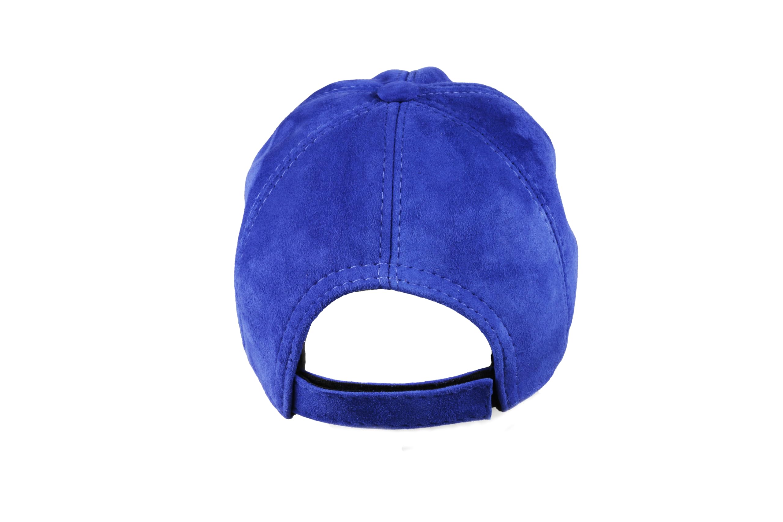 HATSQUARE Suede Leather Baseball Cap Adjustable Dad Plain Hat Stylish Classic for Women Men Unisex (Desert Sand)