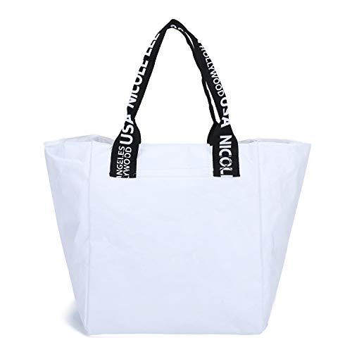 DESTINY BY NICOLE LEE Eco Friendly Recycled Material Mini Tote Bag Shopper Shoulder Lightweight Handbags for Women