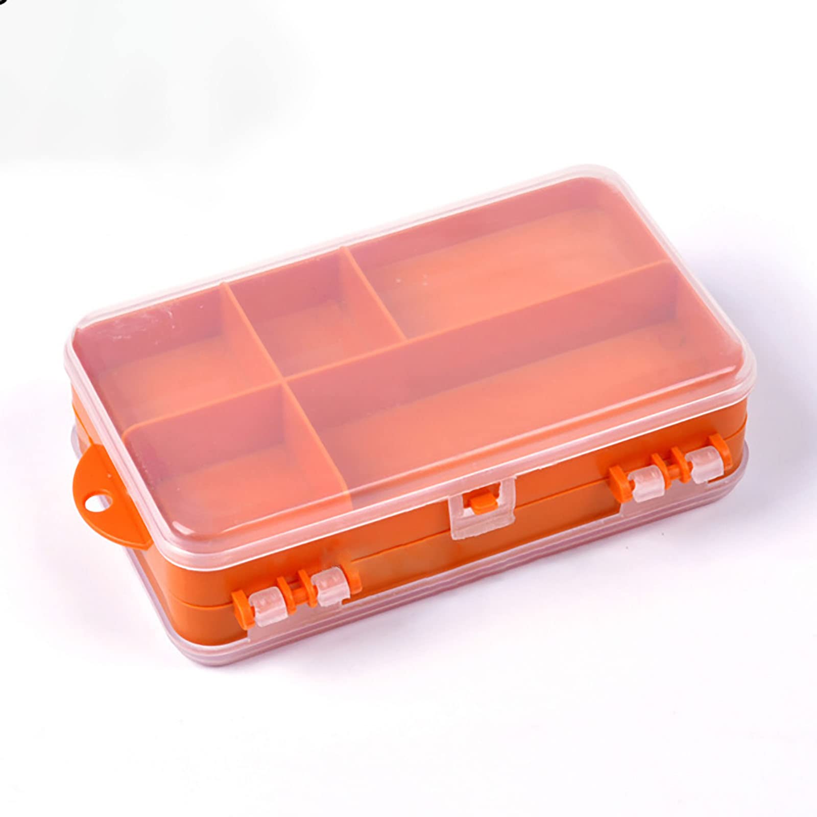 GNMGIZ Double Sided 9 Compartments Fly Fishing Box Large Fishing Lure Hook Boxes for Fishing Accessories Tool Fishing Tackle Container
