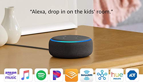 Echo Dot (3rd Gen) Charcoal Bundle with Sengled Wi-Fi Smart Bulb