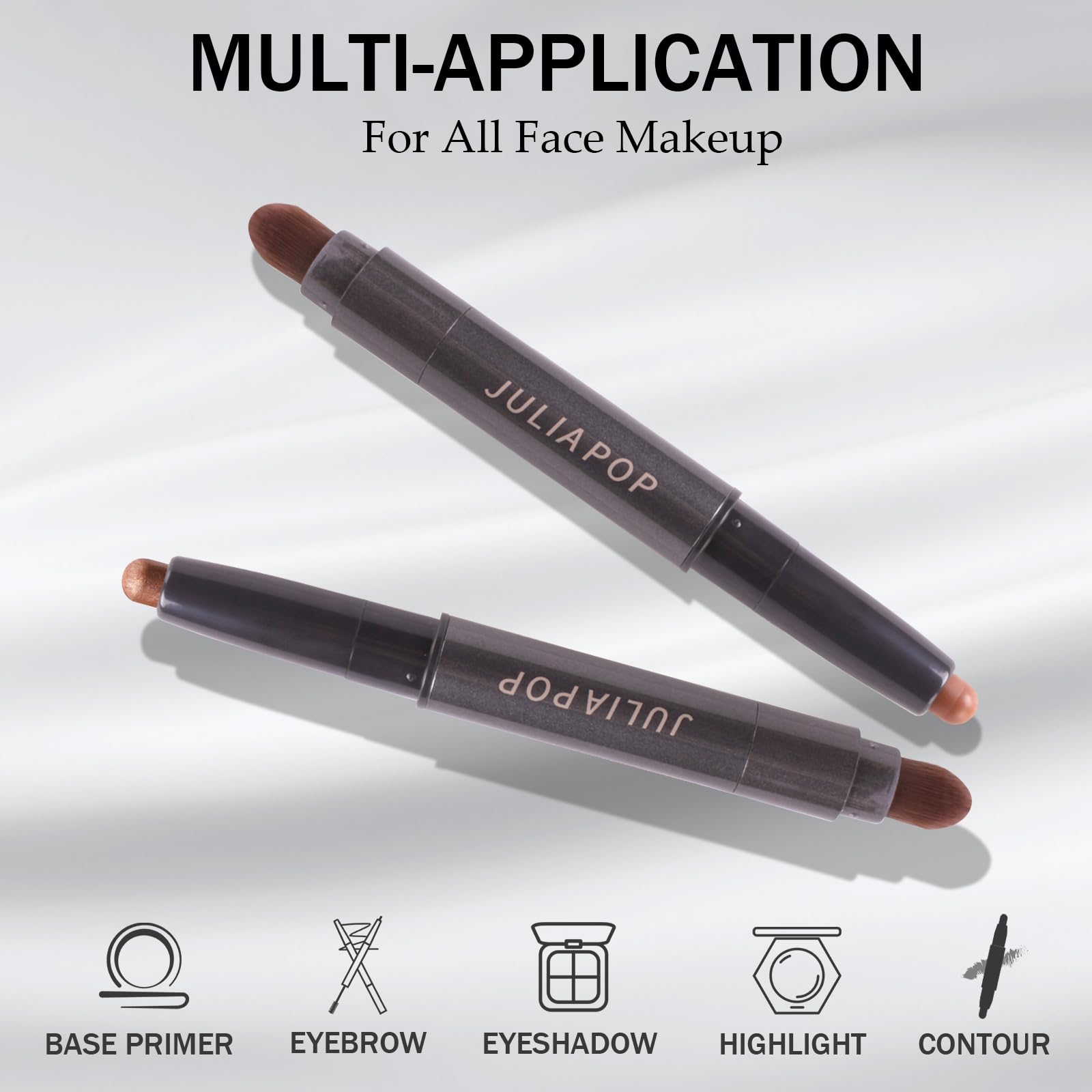 Eyeshadow Stick,6 PCS Eye Shadow Sticks,Cream Eyeshadow Stick,Waterproof Eyeshadow Pencil,Matte Eyeshadow Sticks for Eyes Makeup,Brilliant Eye Brightener Stick