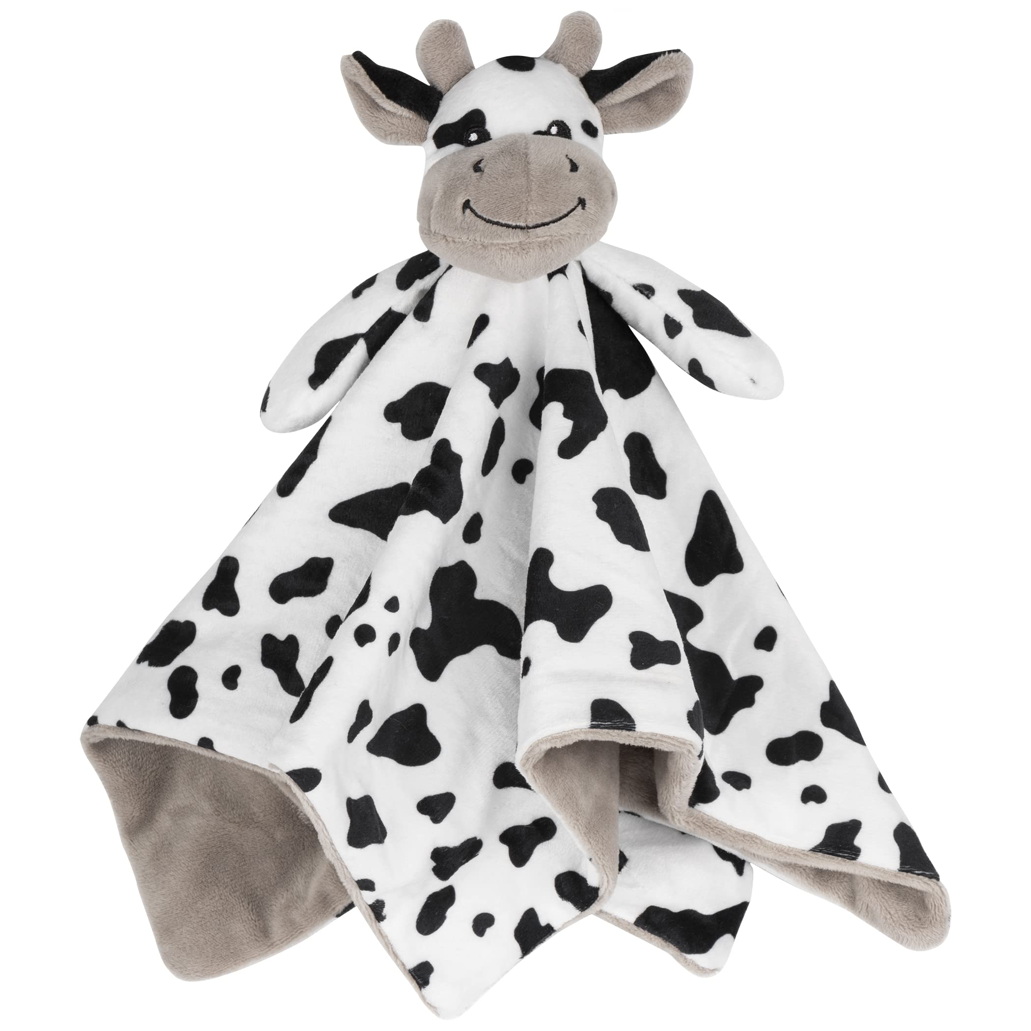Trend Lab 4Piece Plush Gift Set Bucket, Cow