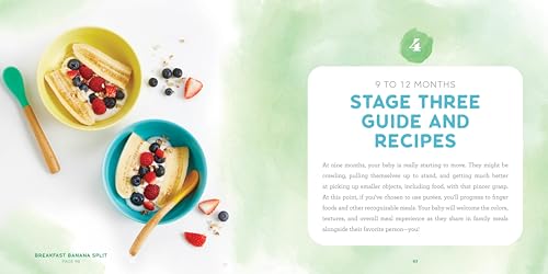 Stage-by-Stage Baby Food Cookbook: 100+ Purées and Baby-Led Feeding Recipes for a Healthy Start