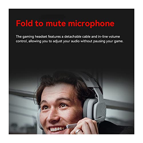 HXNINE Gaming Headset Upgrade Head-Mounted Microphone Stereo Noise Reduction Over-Ear Headphone for Gamer (Color : Green)