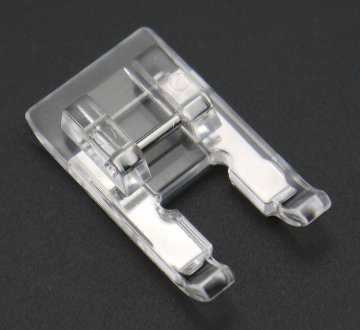 DREAMSTITCH 5mm Clear Open Toe Satin Stitch Presser Foot for All Low Shank Snap-On Singer, Brother, Babylock,Euro-Pro,Janome,Kenmore,White,Juki,New Home,Simplicity,Elna Sewing Machine