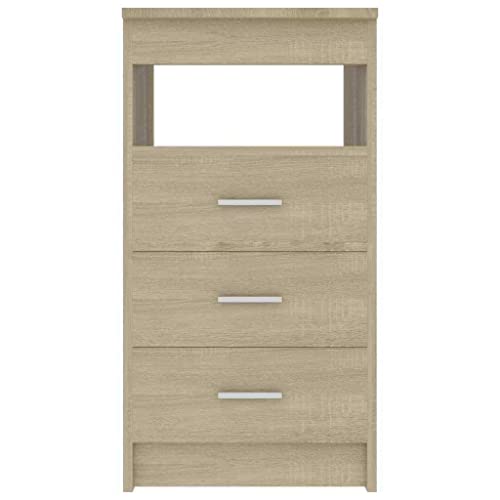 Nightstand Bedside Table Drawer Cabinet Drawer Cabinet 15.7"x19.7"x29.9" Cabinet is Crafted from A Quality Board Making It Sturdy and Long-Lasting Storage Tower Dresser