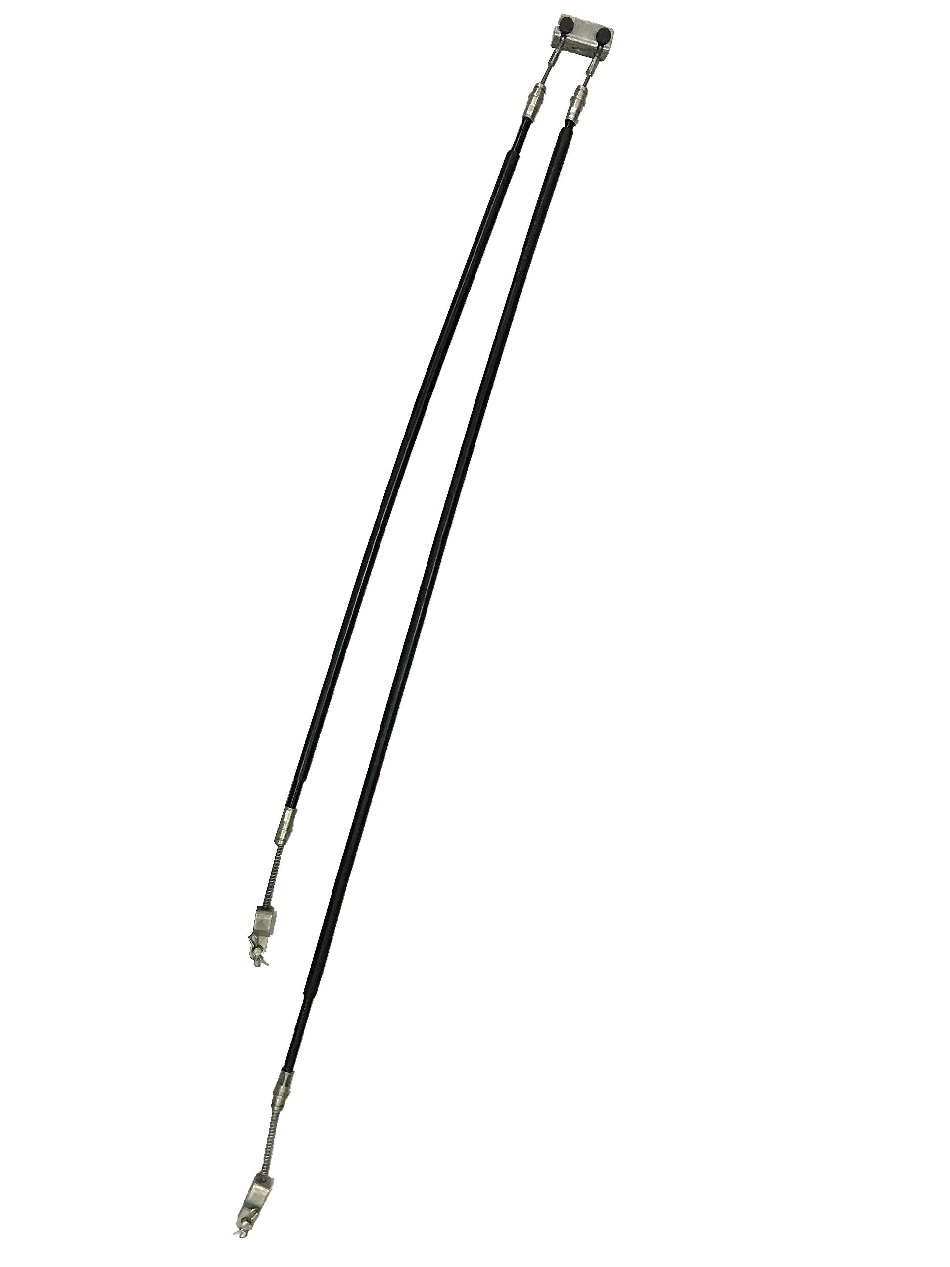 GREEN MARKET Golf Cart Accessories Brake Cable Set Passenger and Drivers Side Cable for EZGO G&E (1994-up) 70969-G03,70969G03